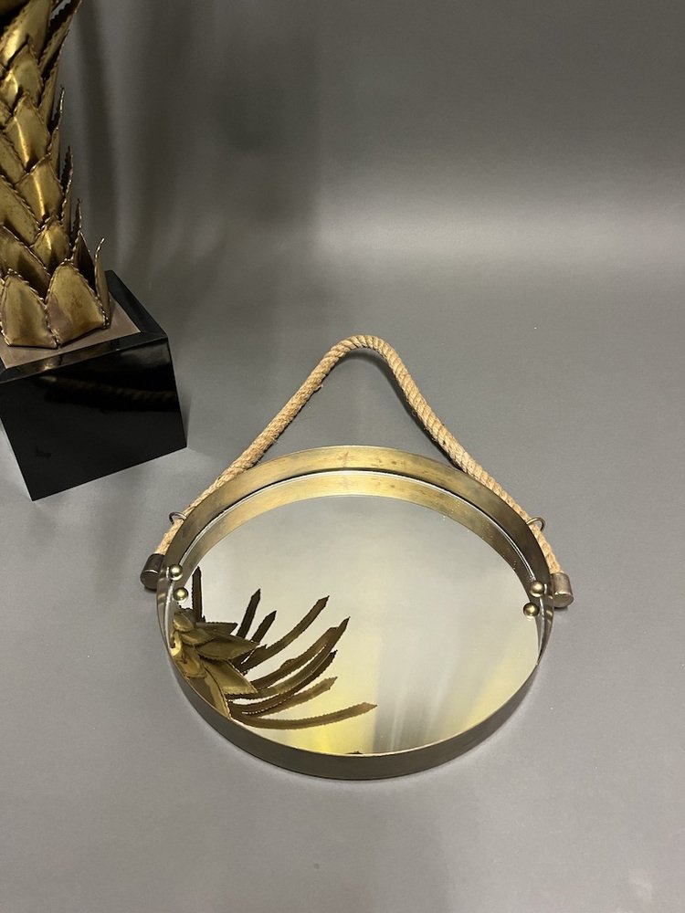 Rope Mirror attributed to Adrien Audoux & Frida Minet, 1960s for sale ...
