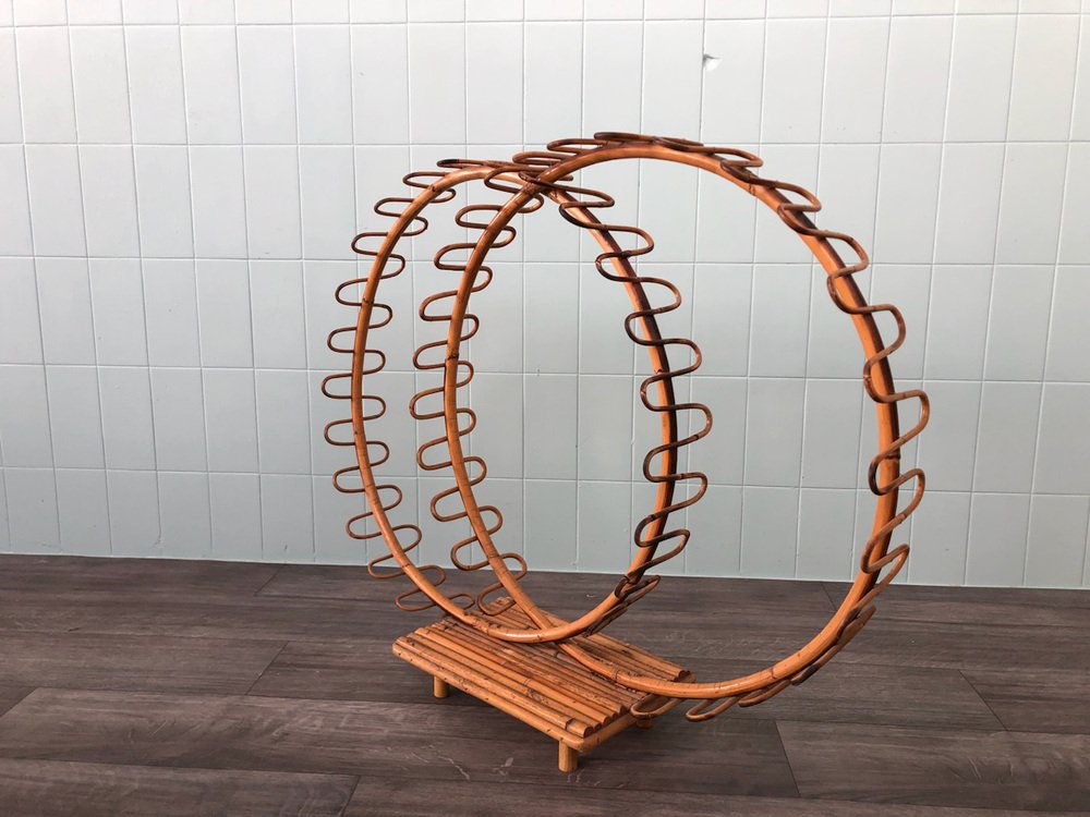 Vintage Bamboo Flock Object, 1970s for sale at Pamono