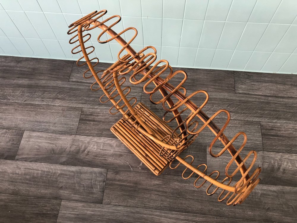 Vintage Bamboo Flock Object, 1970s for sale at Pamono