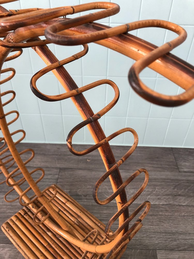 Vintage Bamboo Flock Object, 1970s for sale at Pamono