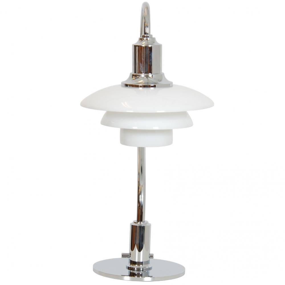 Chrome 2/2 Question Mark Table Lamp by Poul Henningsen for Louis ...