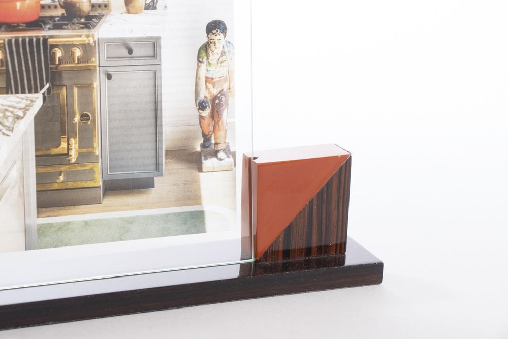 French Amber Phenolic & Macassar Photo Frames, 1930s, Set of 2 for sale ...