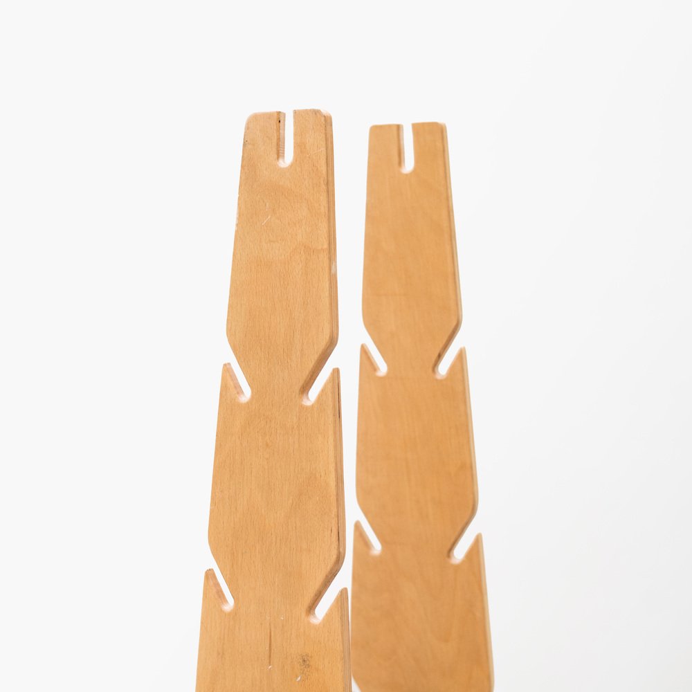 Modular Wooden Hanger Sculpture, 1970s for sale at Pamono