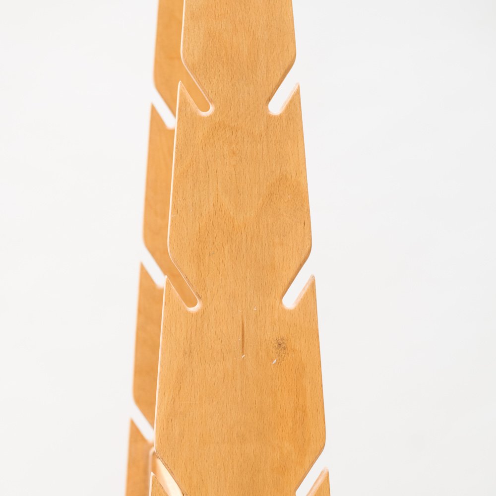 Modular Wooden Hanger Sculpture, 1970s for sale at Pamono