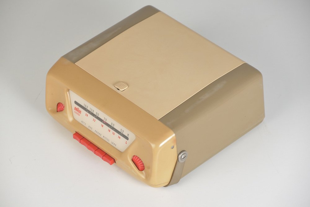 Braun Radio Phono Combination by Wilhelm Wagenfeld for Braun, 1955 for ...