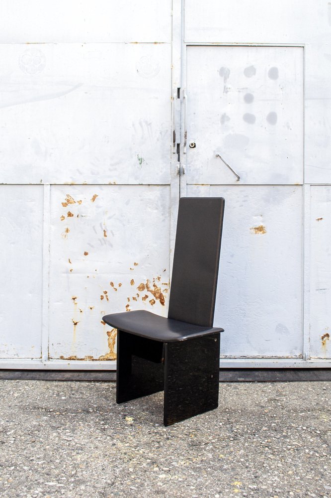 Rennie Stühle aus Leder von Kazuhide Takahama für Gavina, 1968, 6er Set ...