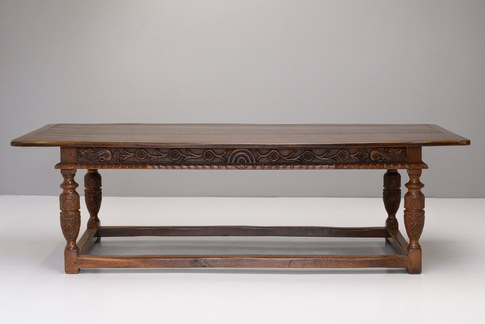 Antique Refectory Table, 1890s for sale at Pamono