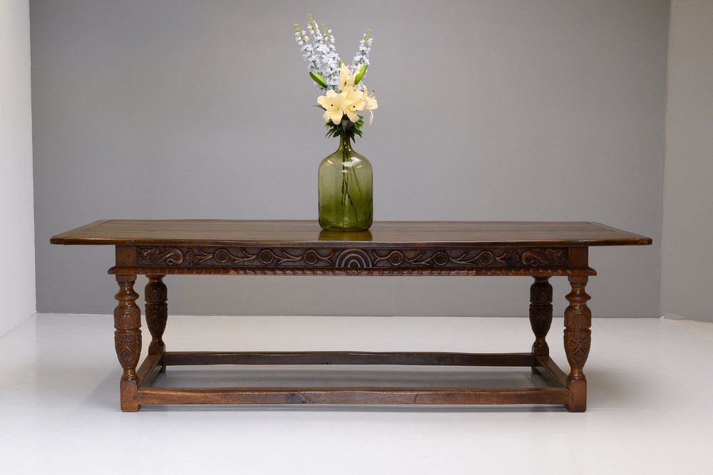 Antique Refectory Table, 1890s for sale at Pamono