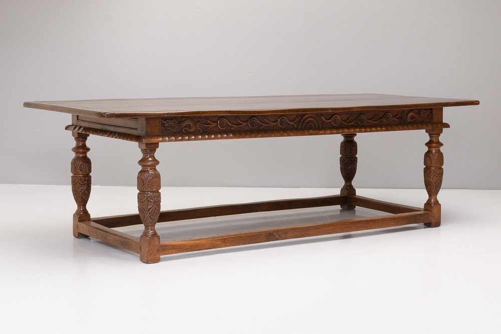 Antique Refectory Table, 1890s for sale at Pamono