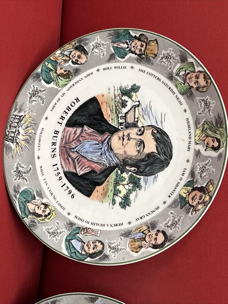 Charles Dickens, Shakespeare & Robert Burns Teller von Royal Doulton ...