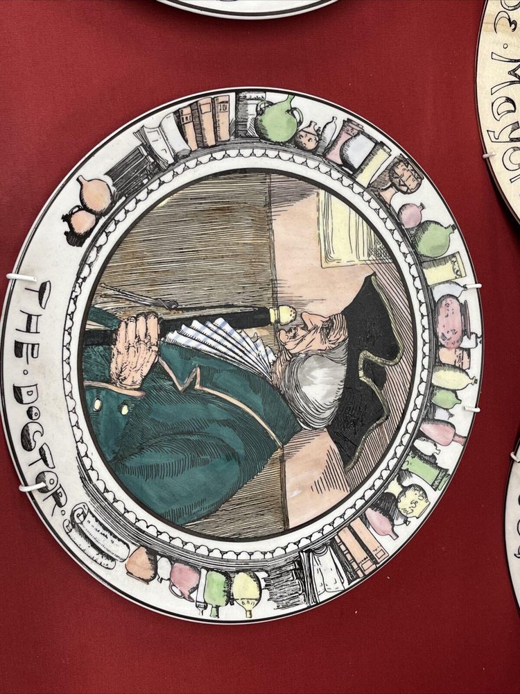 Jester, Falconer, Mayor, Squire, Huntsman, Admiral & Doctor Plates from ...