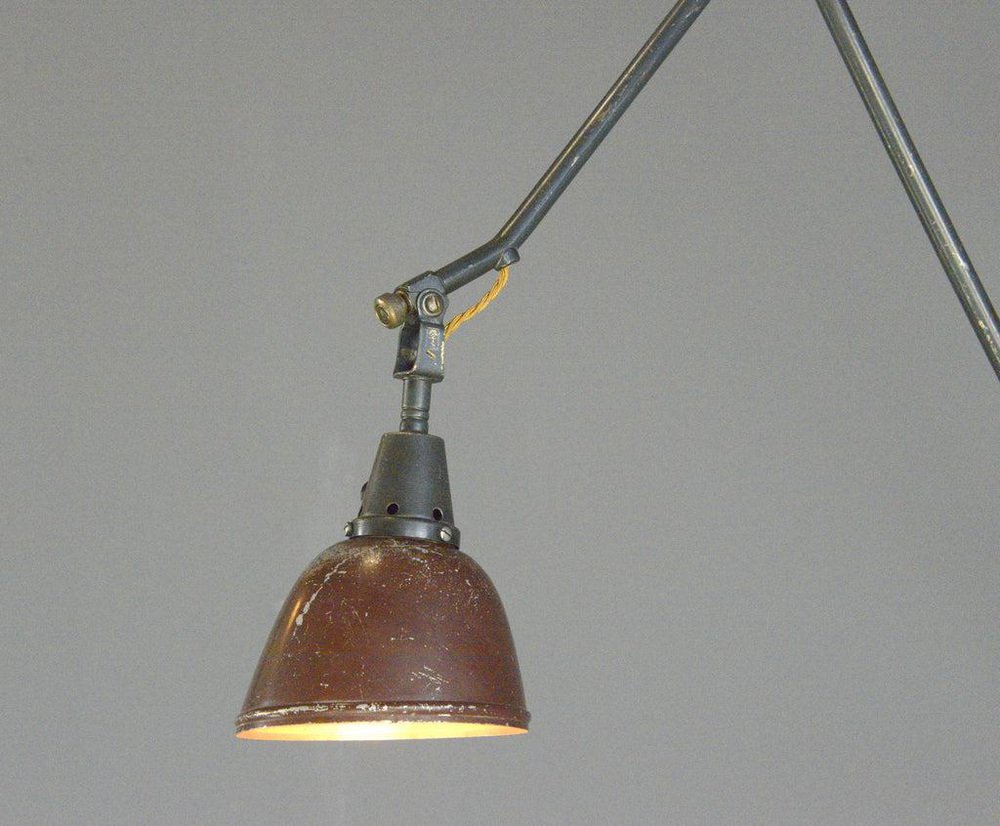 Wall Mounted Task Lamp by Midgard, 1930s for sale at Pamono