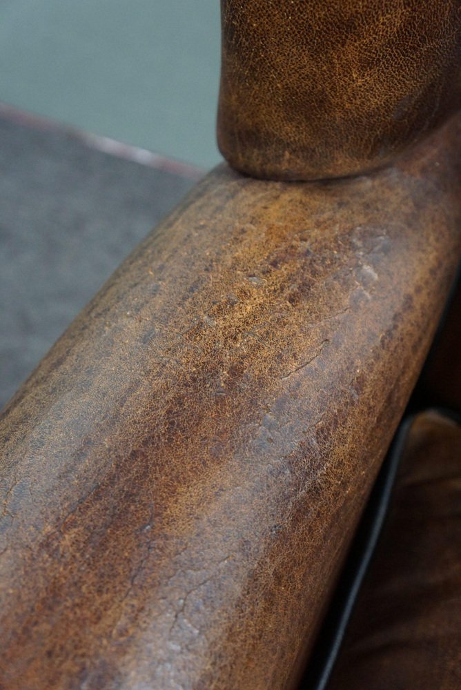 Sheep Leather Ear Lounge Chair for sale at Pamono