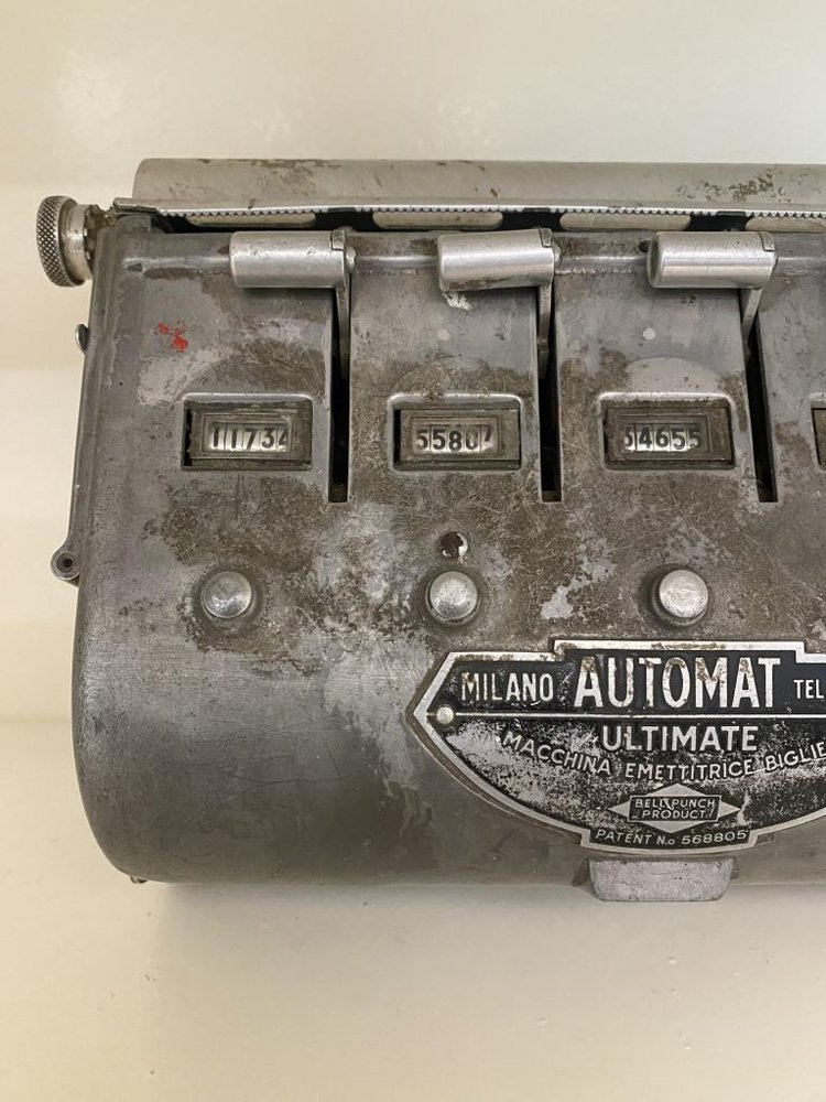 Bell Punch Ticket Issuing Machine, Milan, Italy, 1960s for sale at Pamono
