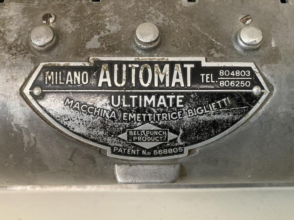 Bell Punch Ticket Issuing Machine, Milan, Italy, 1960s for sale at Pamono