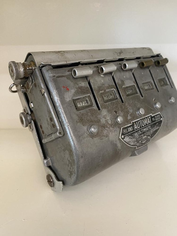 Bell Punch Ticket Issuing Machine, Milan, Italy, 1960s for sale at Pamono