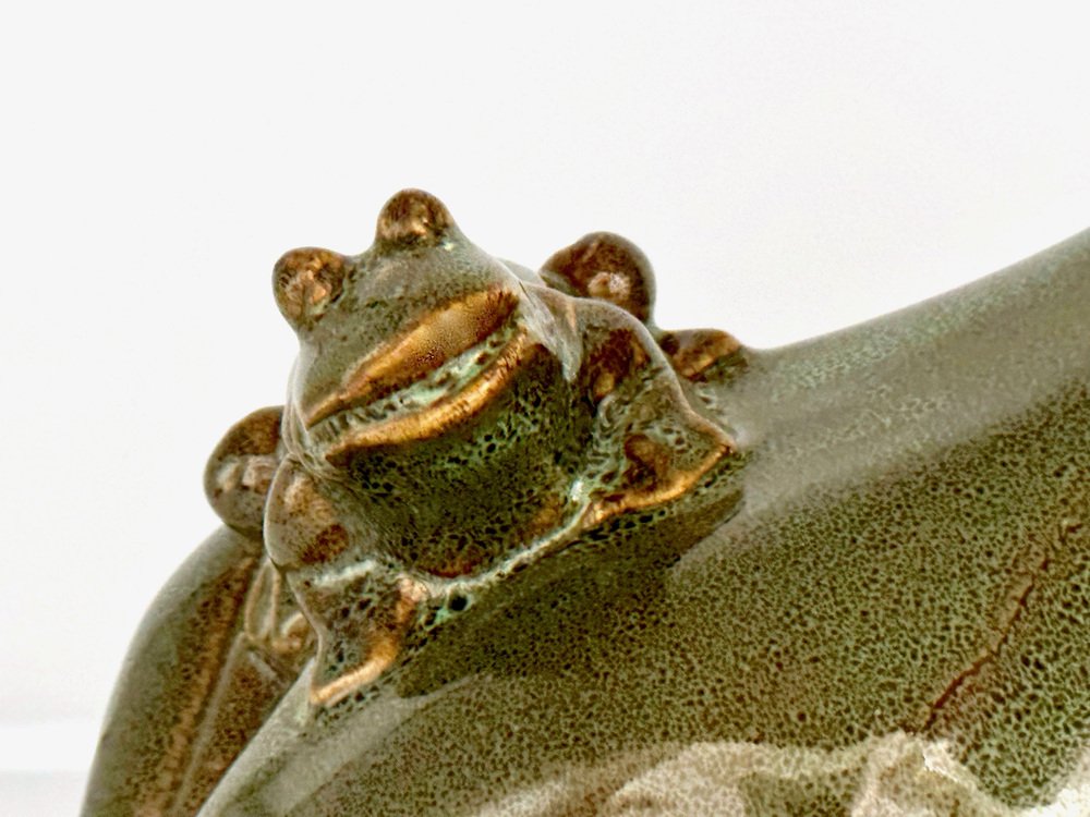 Large Italian Ceramic Frog, 1960s for sale at Pamono