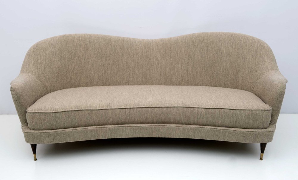 Mid-Century Modern Sofa attributed to Gio Ponti for Isa Bergamo, 1950s for sale at Pamono