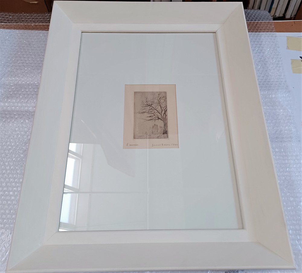 James Ensor, L'acacia, 1888, Drypoint Etching for sale at Pamono