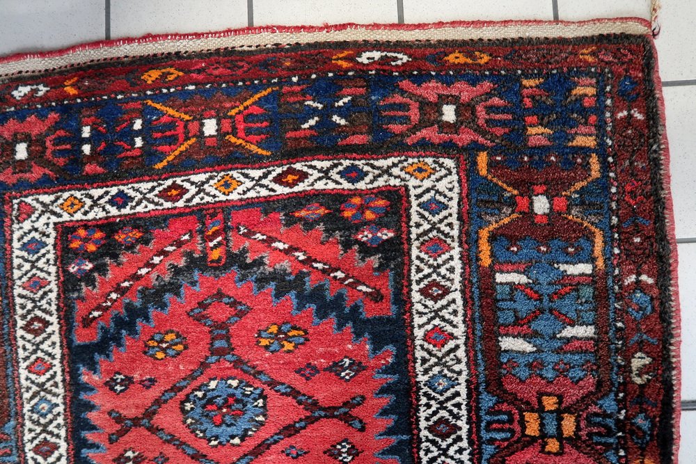 Handmade Middle Eastern Style Hamadan Runner, 1920s for sale at Pamono