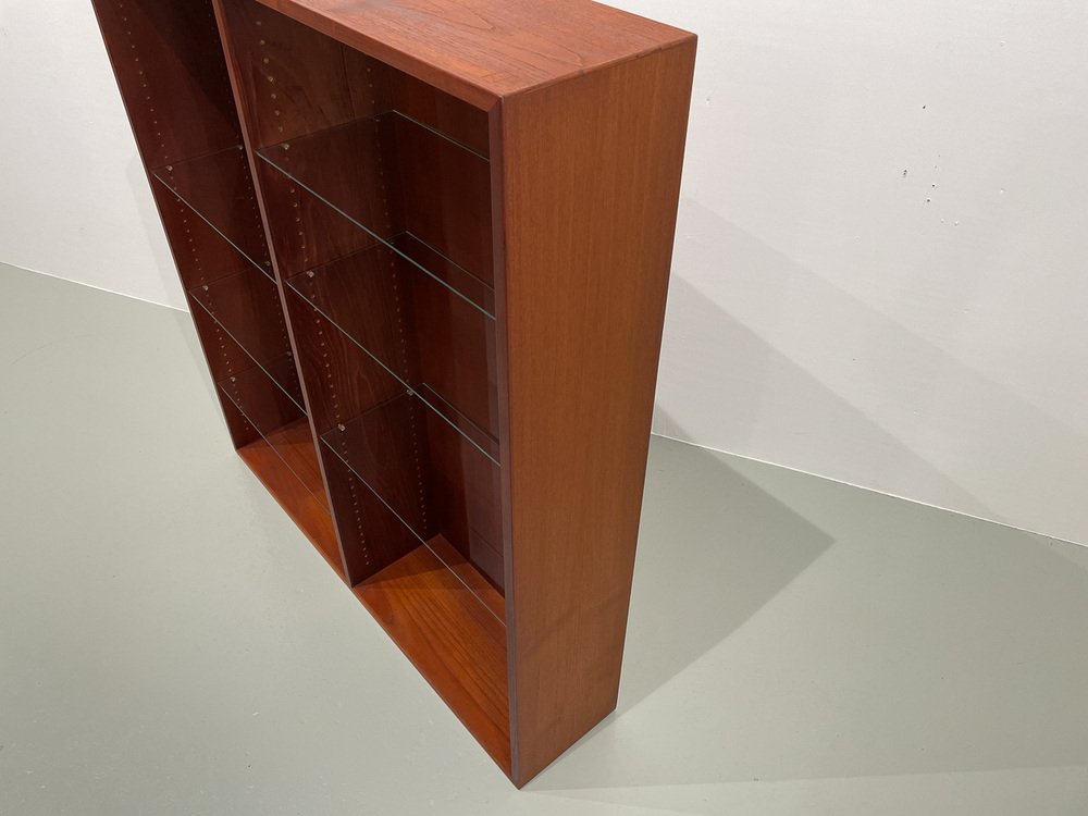 Danish Modern Teak Bookcase by Børge Mogensen for FDB Møbler, 1950s for ...