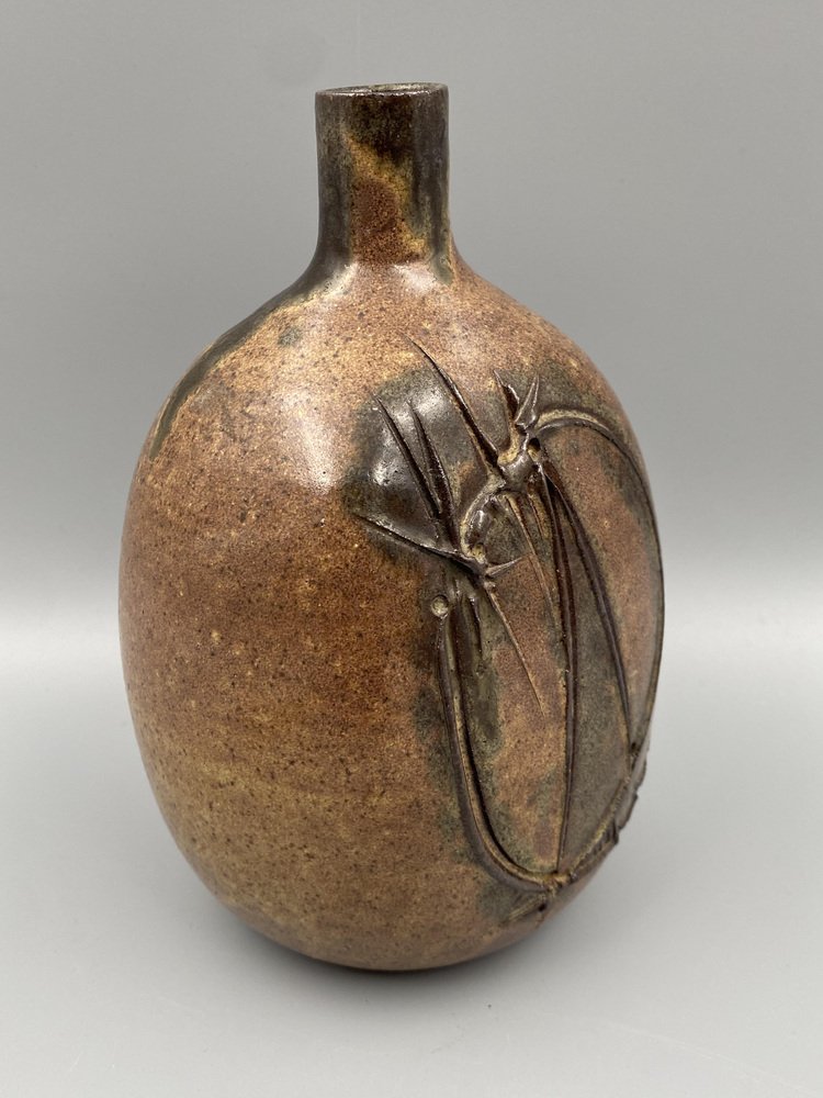 West German Fat Lava Style Studio Ceramic Vase by Luise Duncker ...