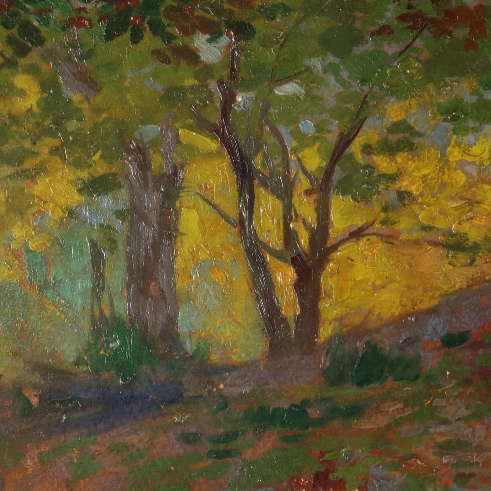 Romeo Borgognoni, Landscape, 1920s, Oil Painting, Framed for sale at Pamono