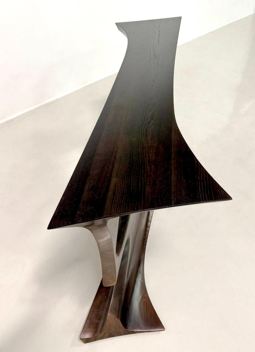 Hungarian Ash Console Table for sale at Pamono