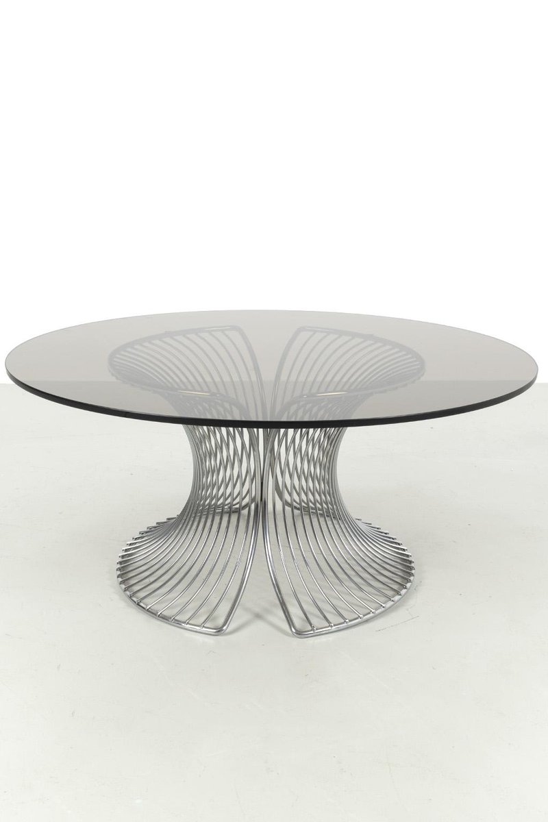Vintage Wireframe Coffee Table for sale at Pamono