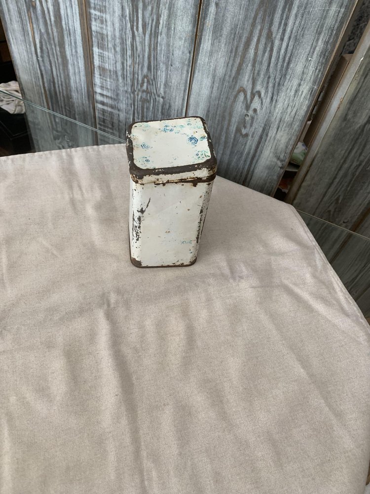 Enamel Flour Container, 1950s for sale at Pamono
