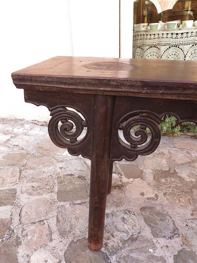 Chinese Bench in Solid Wood Built in Interlocking System without Nails ...