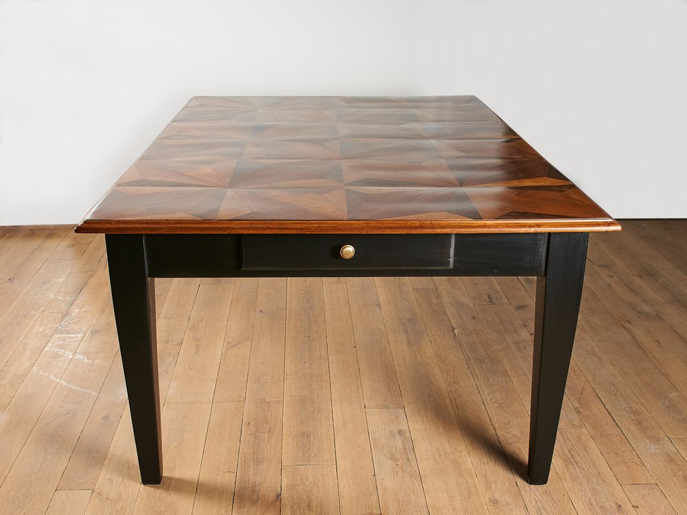 Dining Table in Patina Black for sale at Pamono
