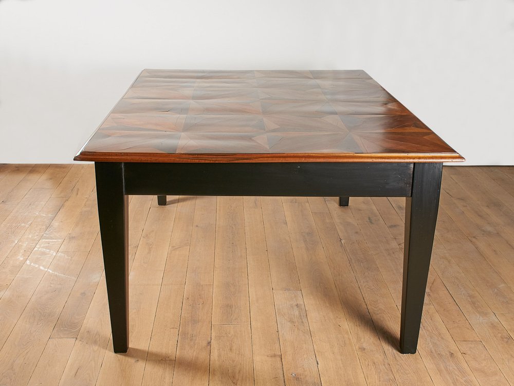 Dining Table in Patina Black for sale at Pamono