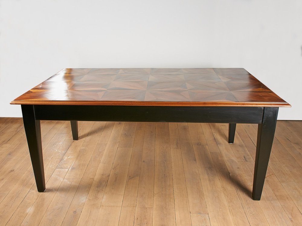 Dining Table in Patina Black for sale at Pamono