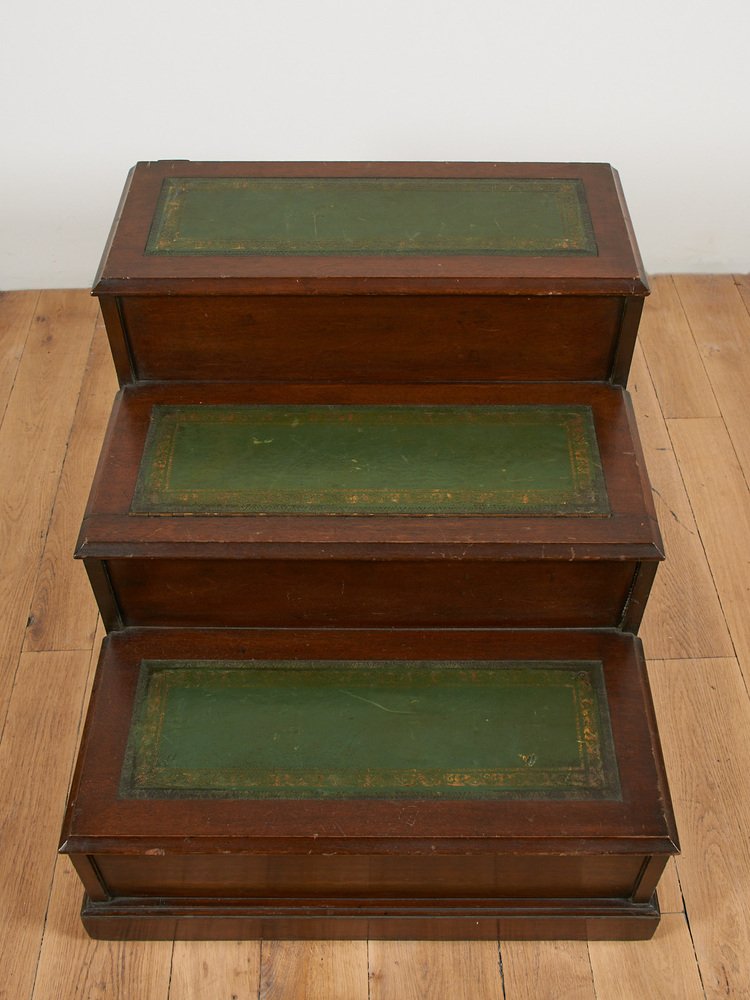 Englische Vintage Bookstairs Bar bei Pamono kaufen