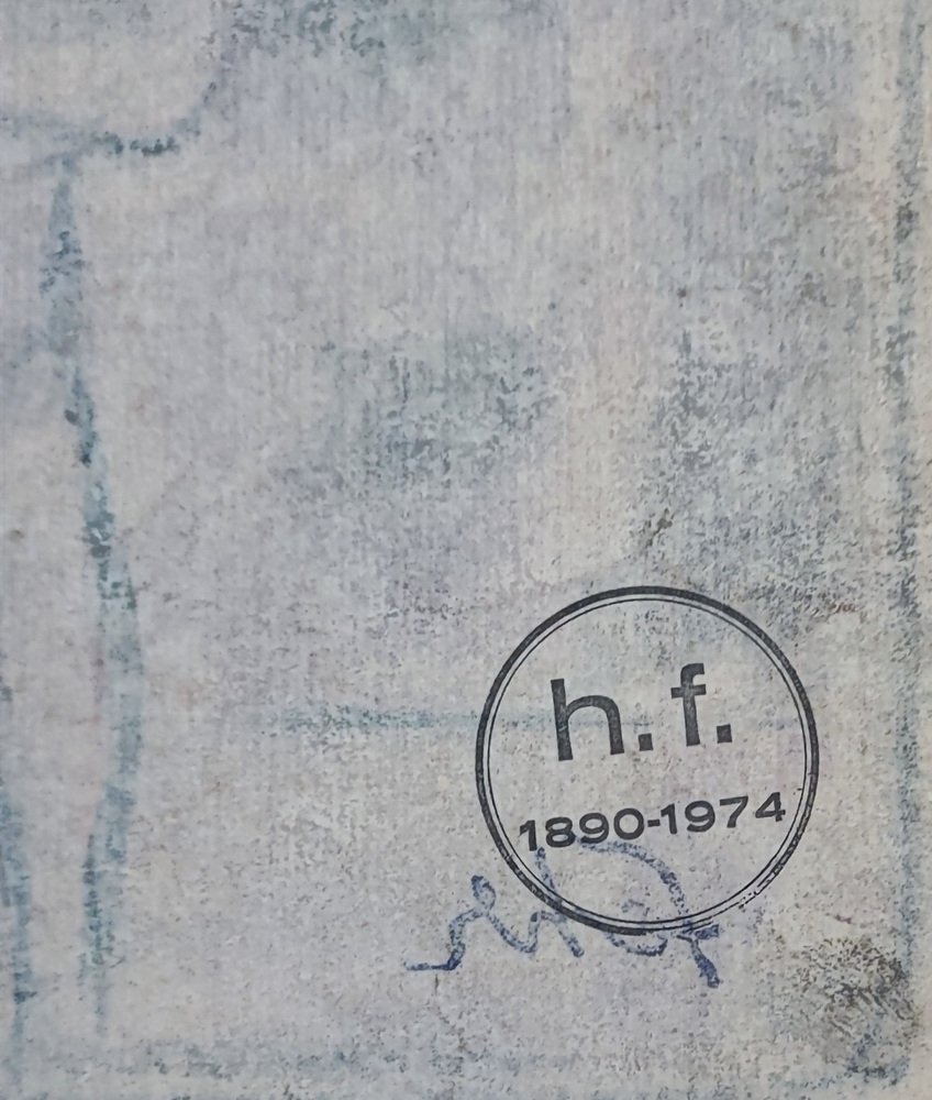 Henri Fehr, Dancer, Crayon & Pastel on Tracing Paper, 1970s for sale at ...