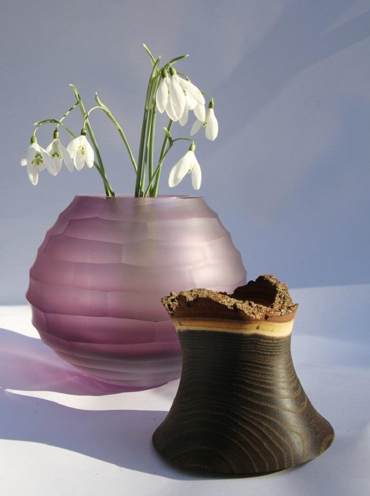 Rose Sculpt Stacking Vessel by Pia Wüstenberg for sale at Pamono