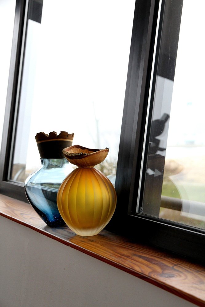 Amber Mohn Stapelgefäß von Pia Wüstenberg bei Pamono kaufen