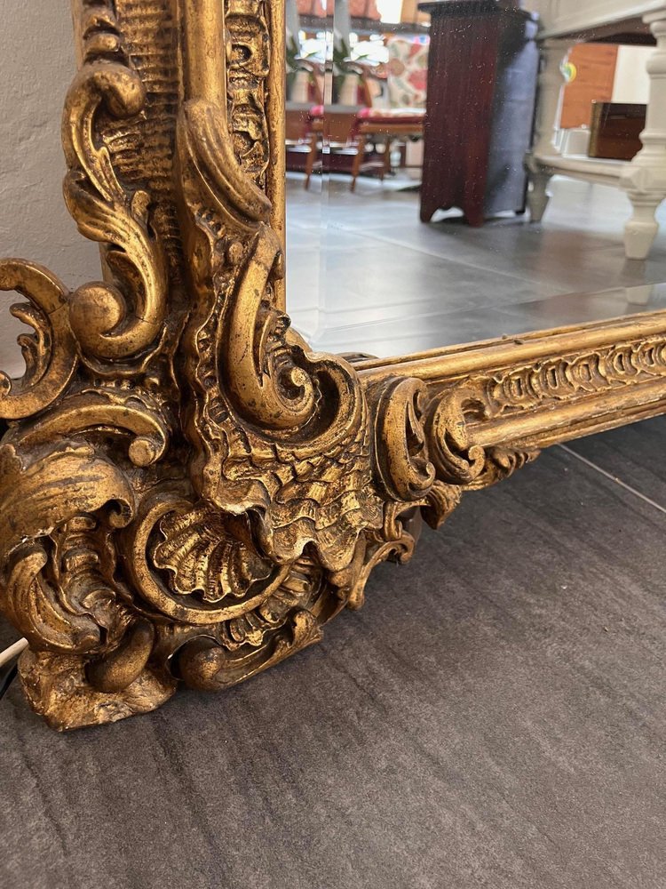 Large Vintage Mirror, 19th Century for sale at Pamono