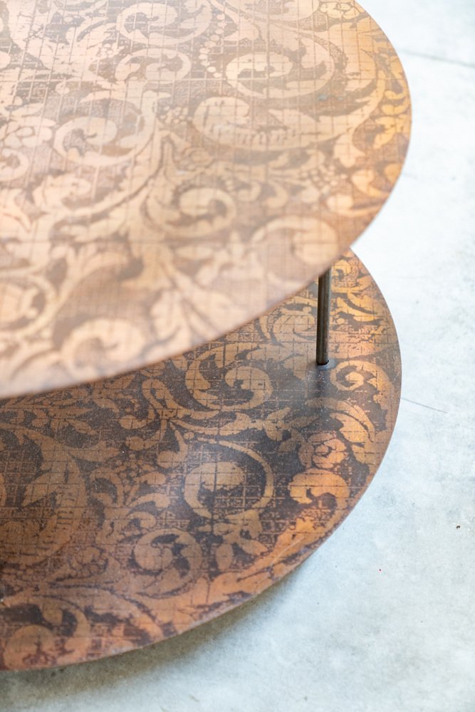 Metal Coffee Table, 1990s for sale at Pamono