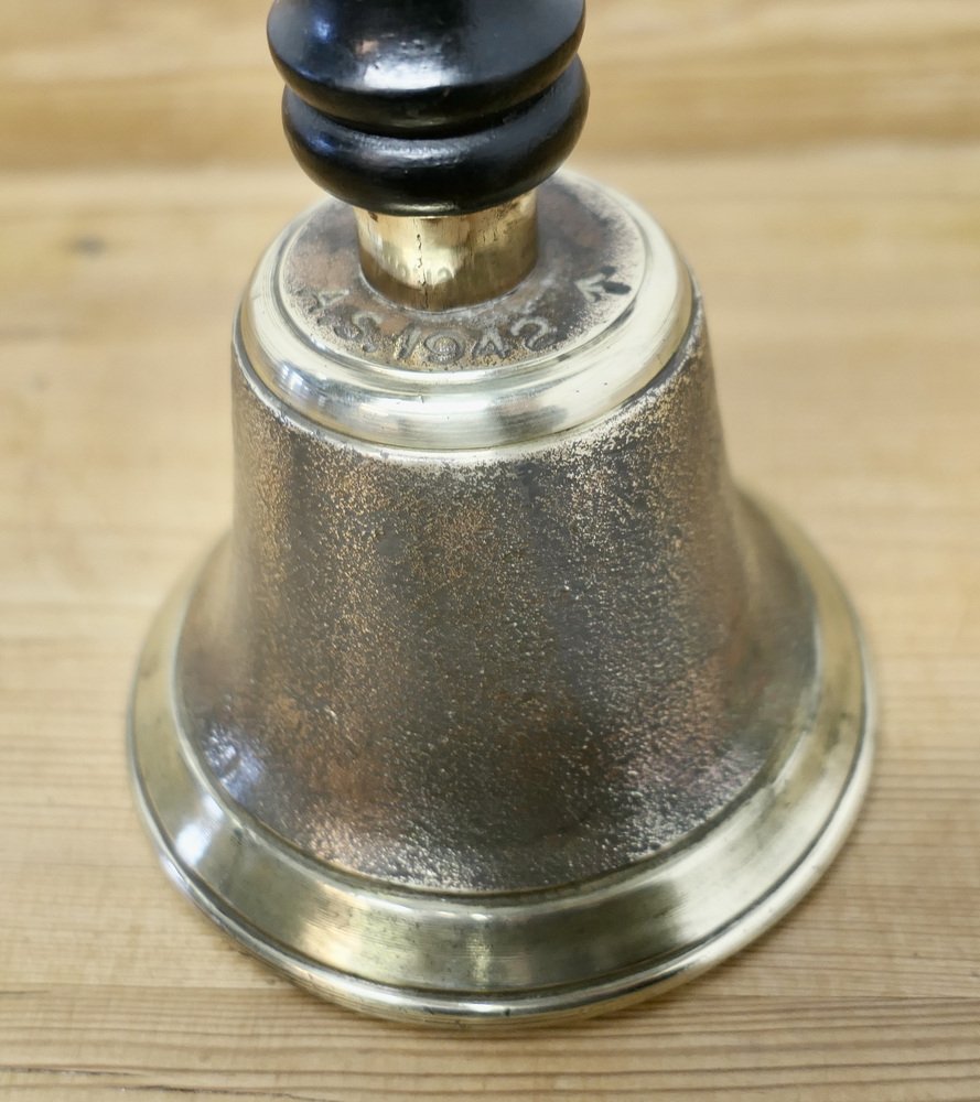 British Military Issue Brass Handbell, 1940s for sale at Pamono