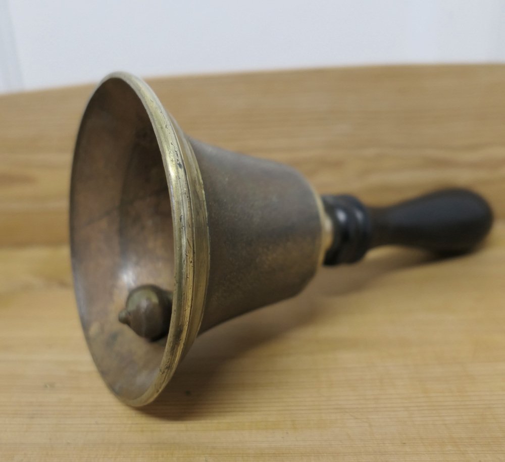British Military Issue Brass Handbell, 1940s for sale at Pamono