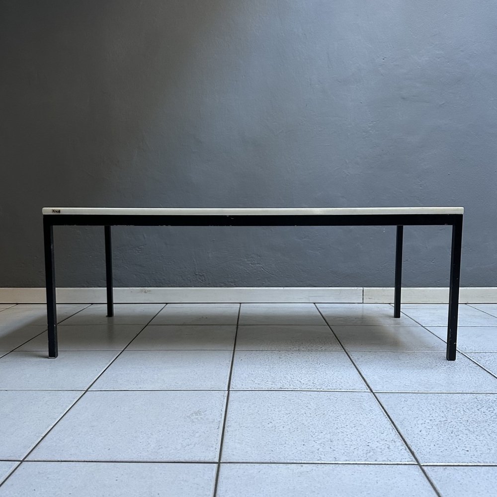 Vintage Rectangular Marble Top Coffee Table by Florence Knoll for Knoll International for sale ...