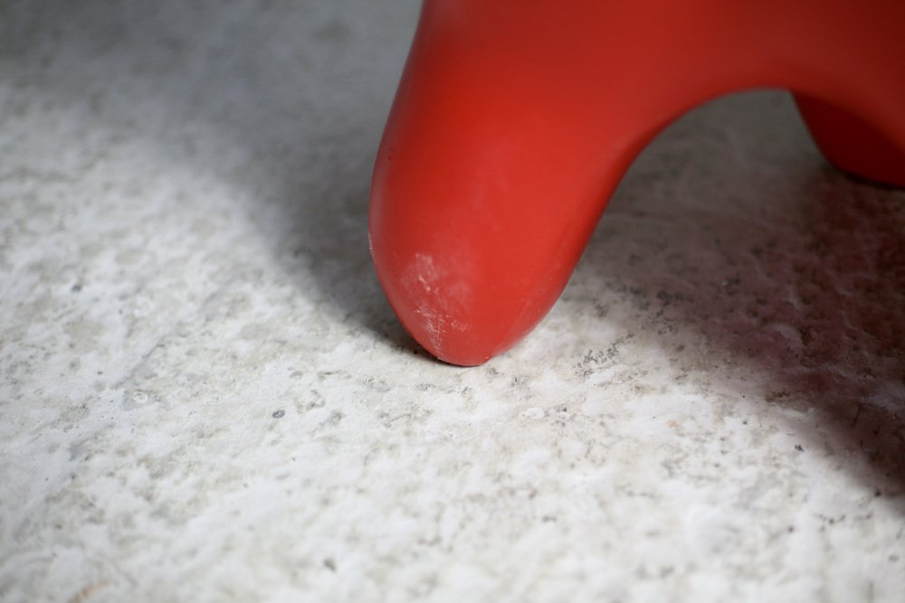 Vintage Molar Stool in Plastic, 1980s for sale at Pamono