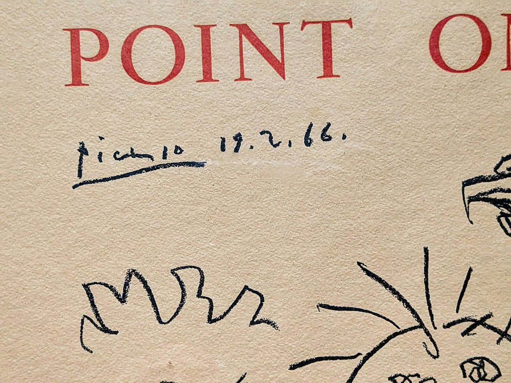 Pablo Picasso, La Provence Point Oméga, Lithograph, 1966, Framed for ...