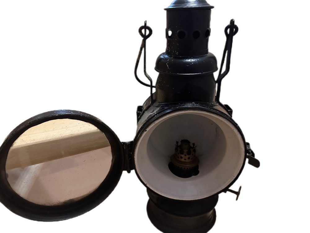 Vintage Railway Lamp Signal Mast Lantern for sale at Pamono