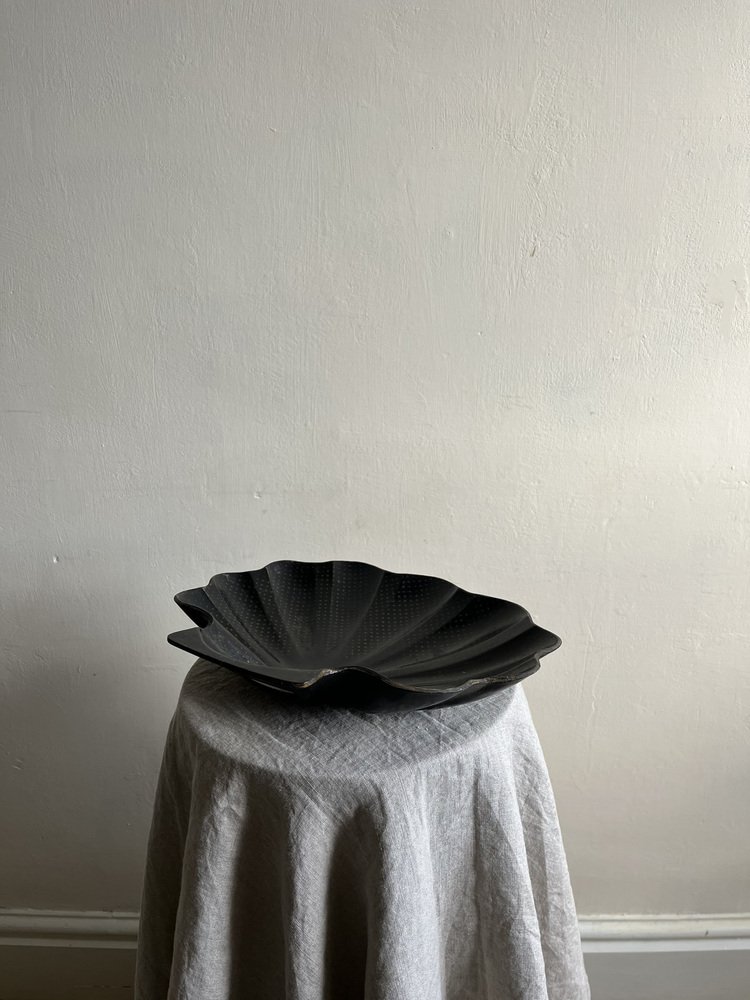 19th Century British Victorian Papier Mache Clam Shell Dish, 1890s for ...