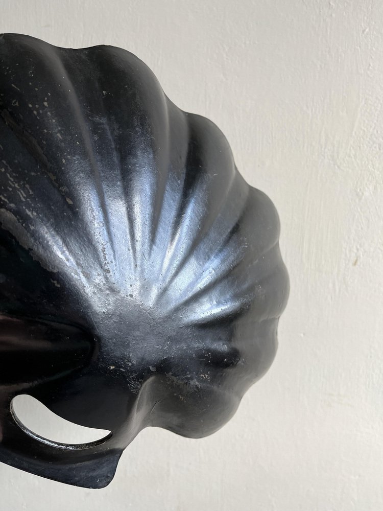 19th Century British Victorian Papier Mache Clam Shell Dish, 1890s for ...