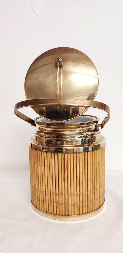 Brass Ice Bucket, Spain, 1960s for sale at Pamono