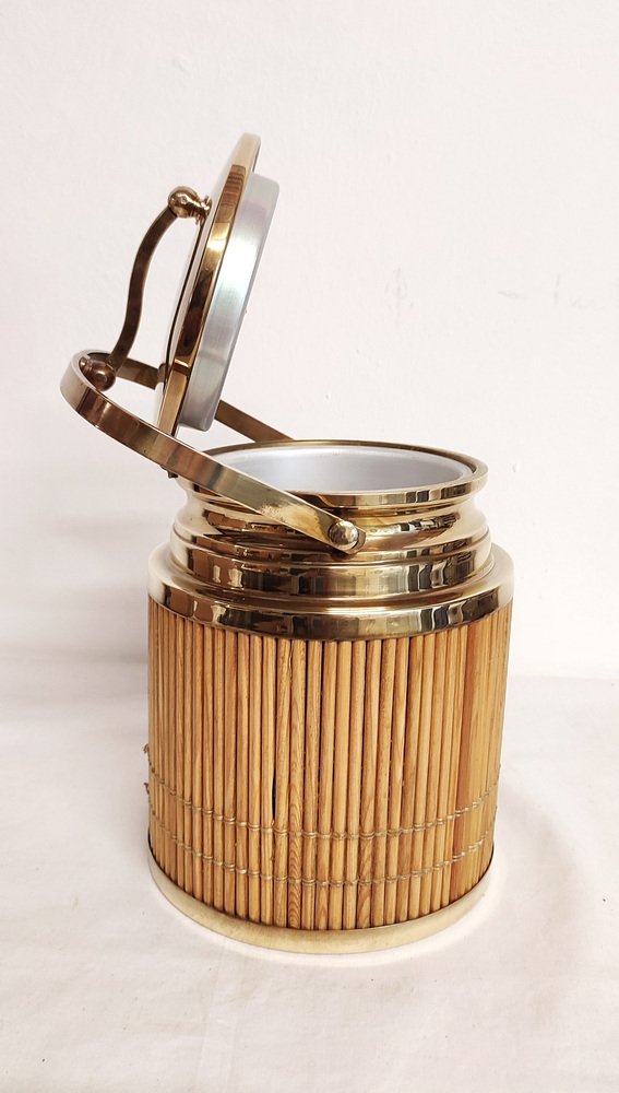 Brass Ice Bucket, Spain, 1960s for sale at Pamono